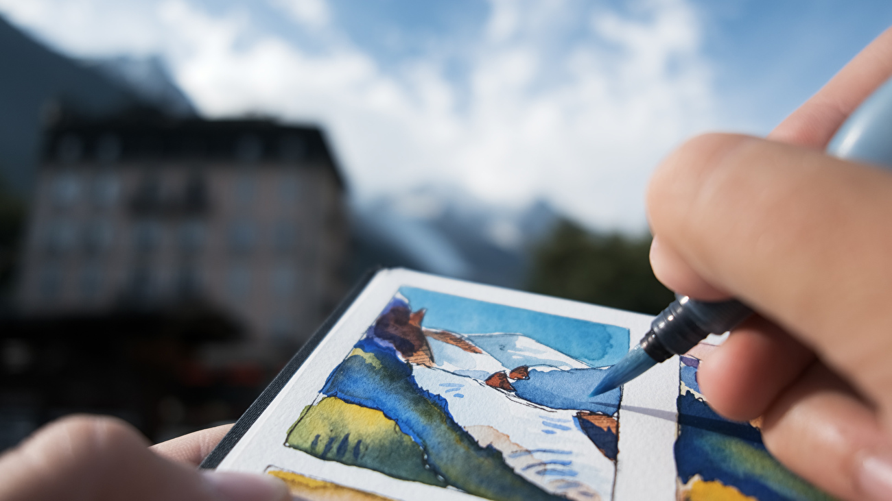 My Grandmother’ Sketchbook – Under Mont Blanc, Banff Mountain Film ...